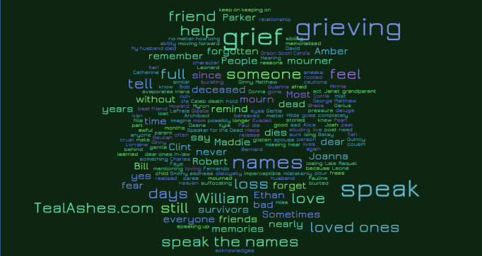 Speak the Names of the Dead | What to Say When Someone Dies